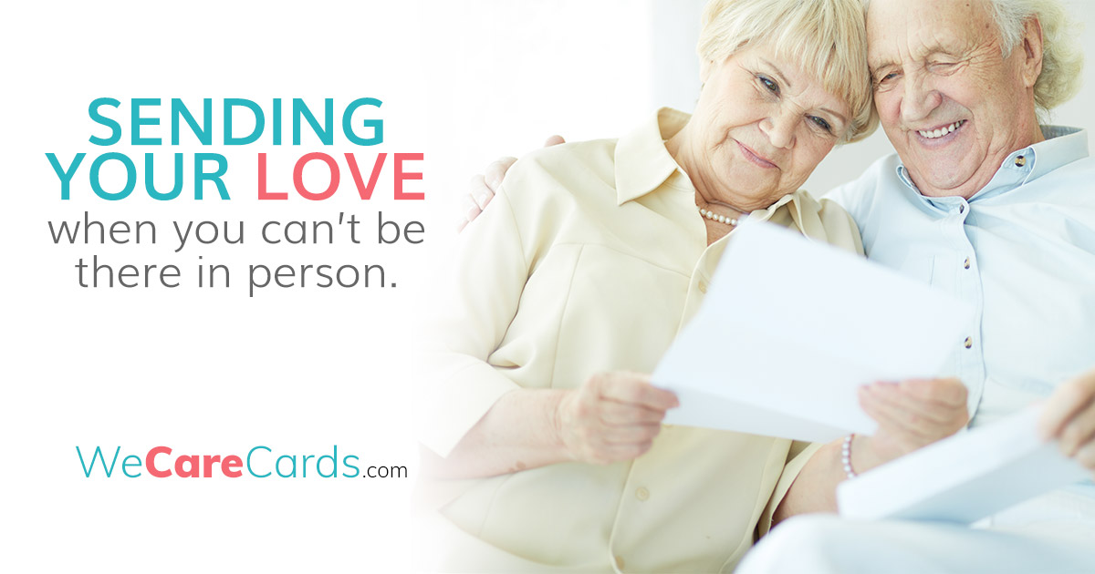 We Care Cards - Helping to connect you to your loved ones in long term care facilities.
